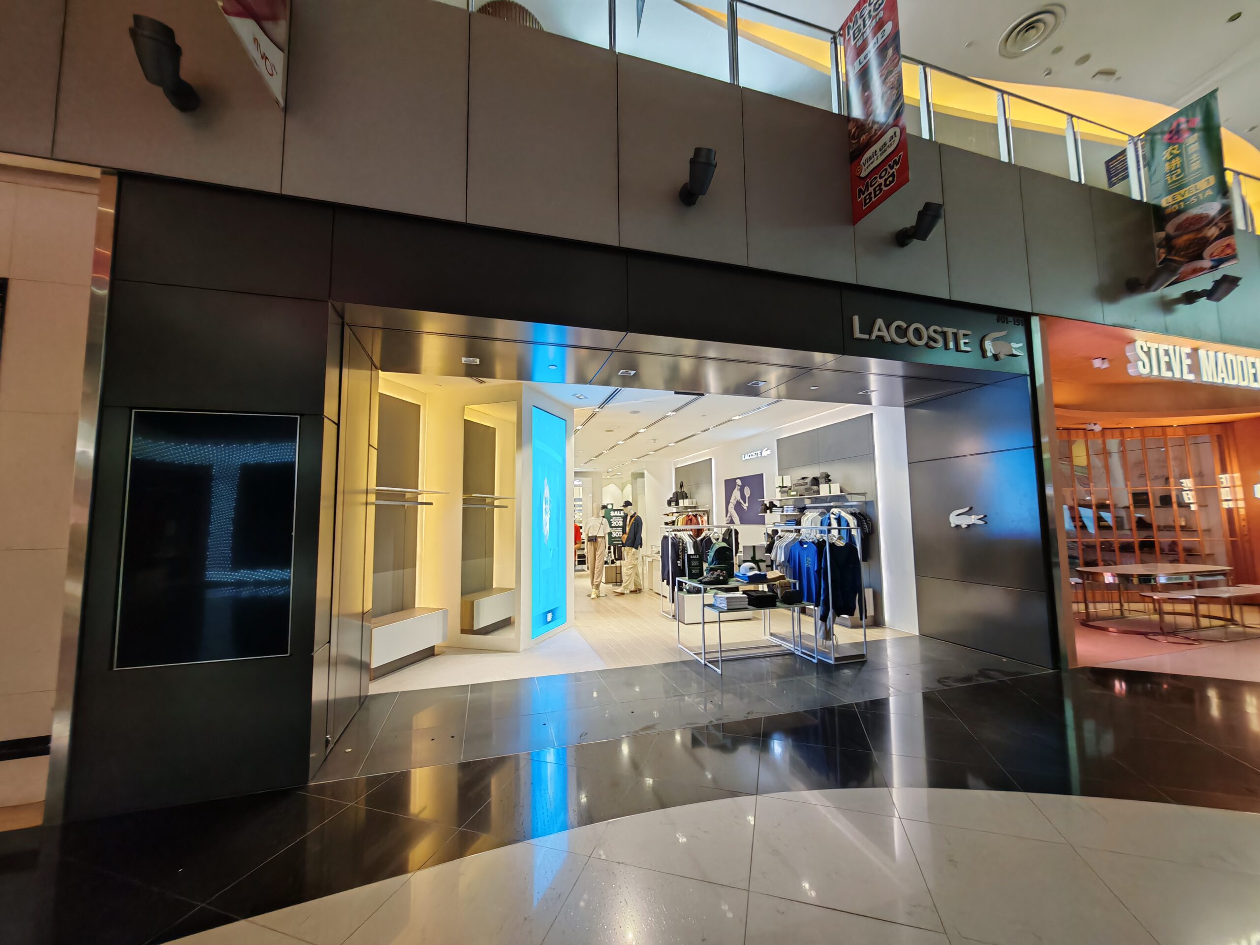 Lacoste Vivo – Retail & Commercial Interior Fitout & Project Management